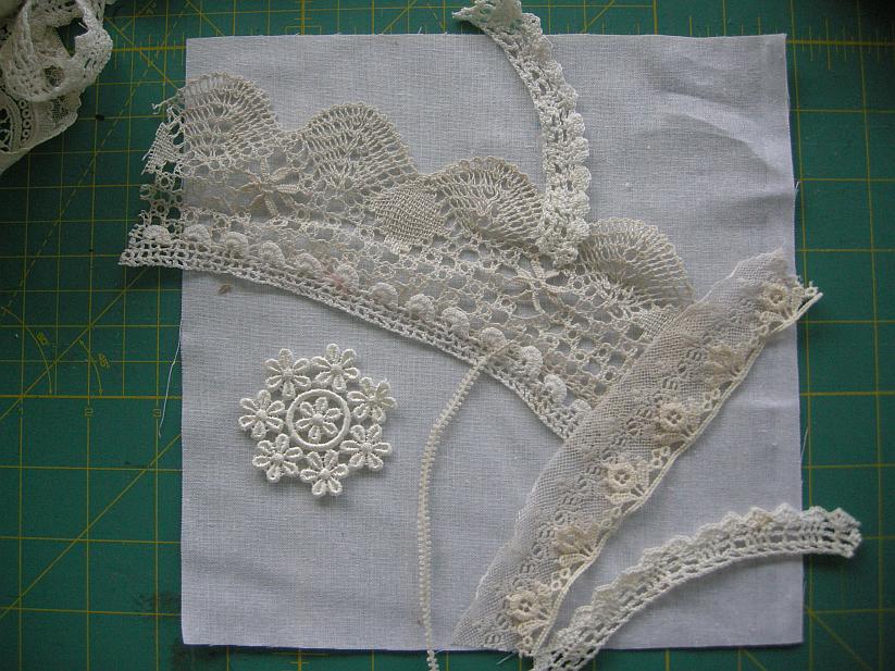 Allie's in Stitches: The Lace Quilt