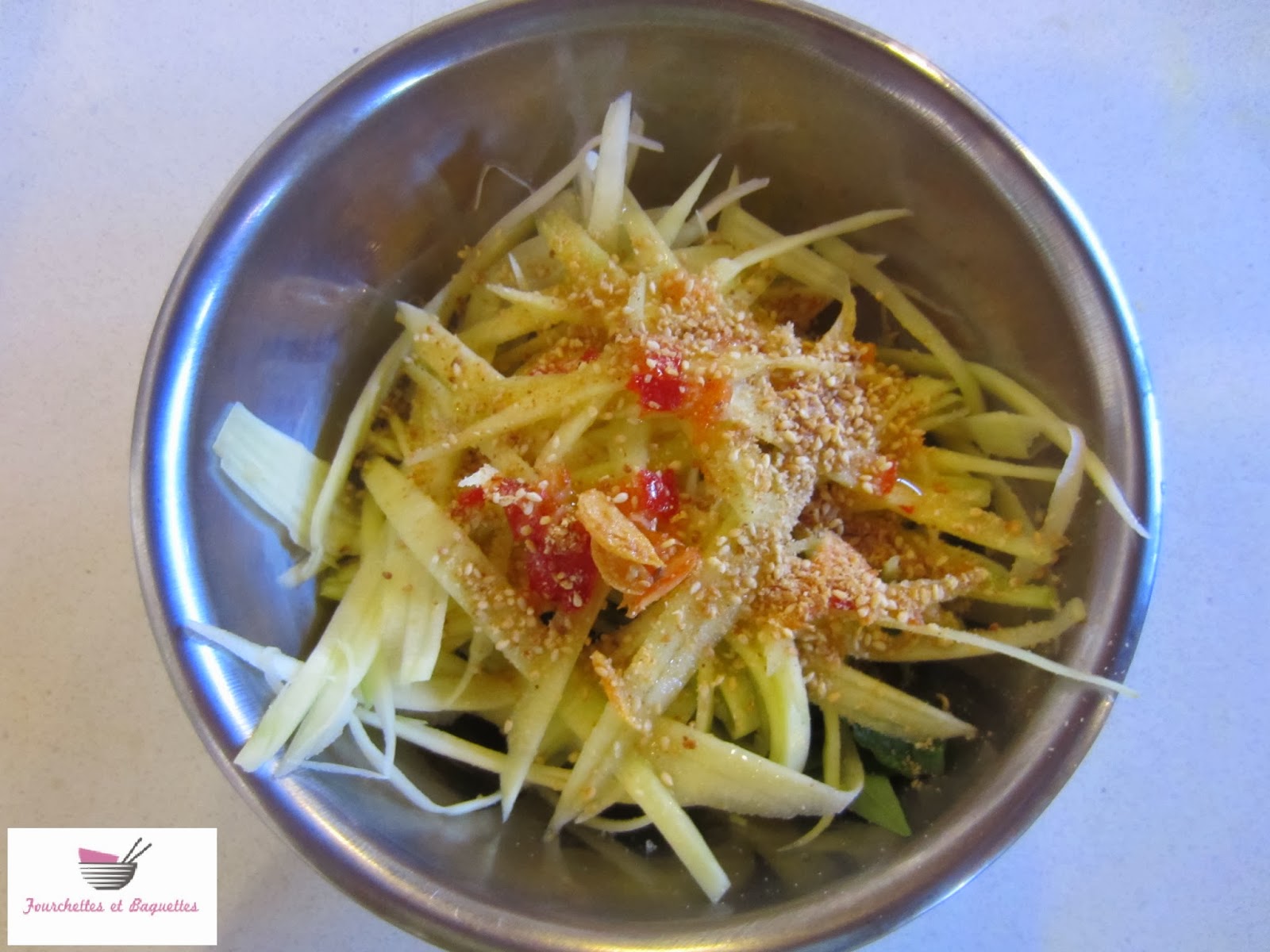 Salade de mangue verte - Sarah Miller