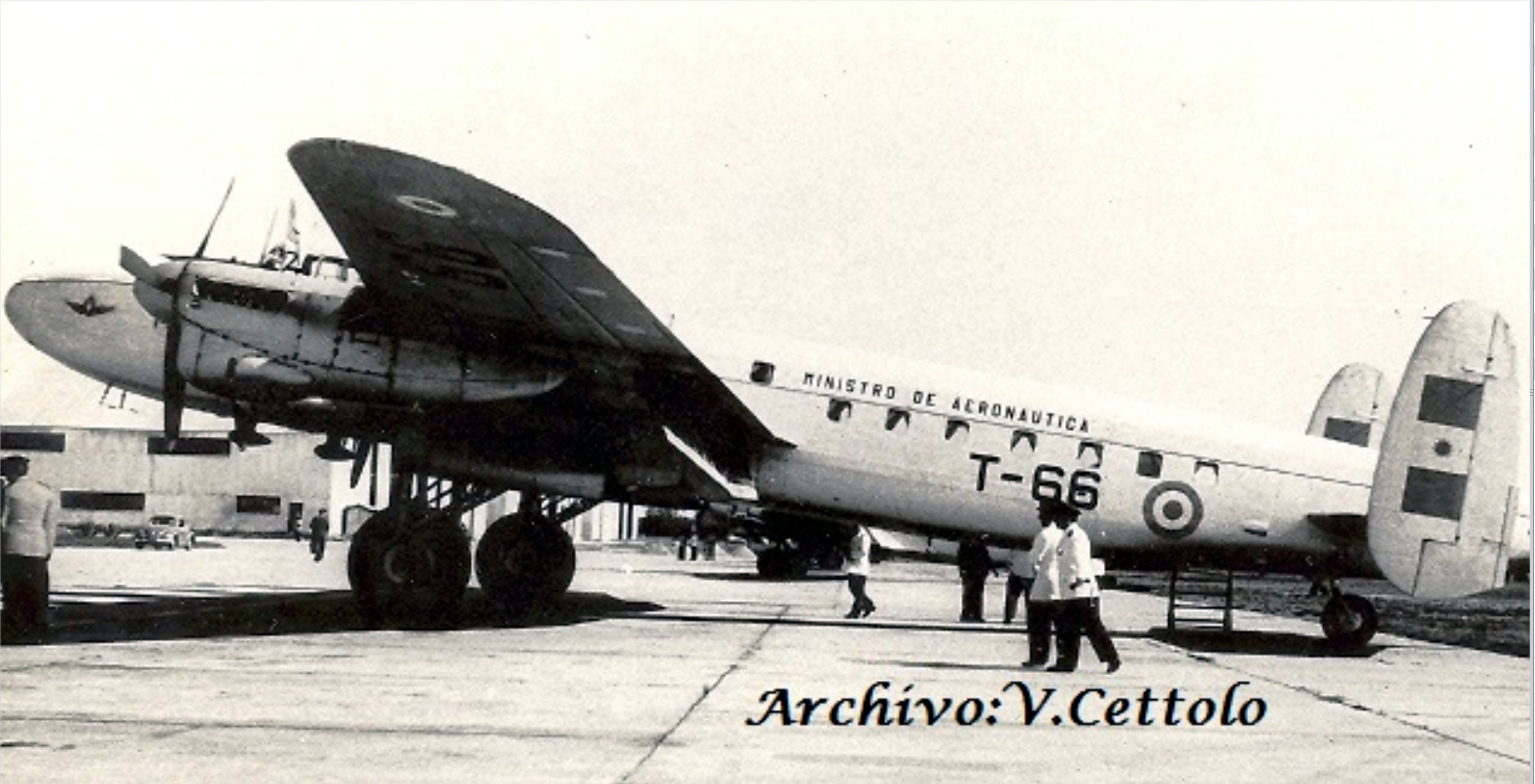 Historias Individuales: LV-ACU (T-66) Avro 691 Lancastrian C.MK.4 c/n 1402