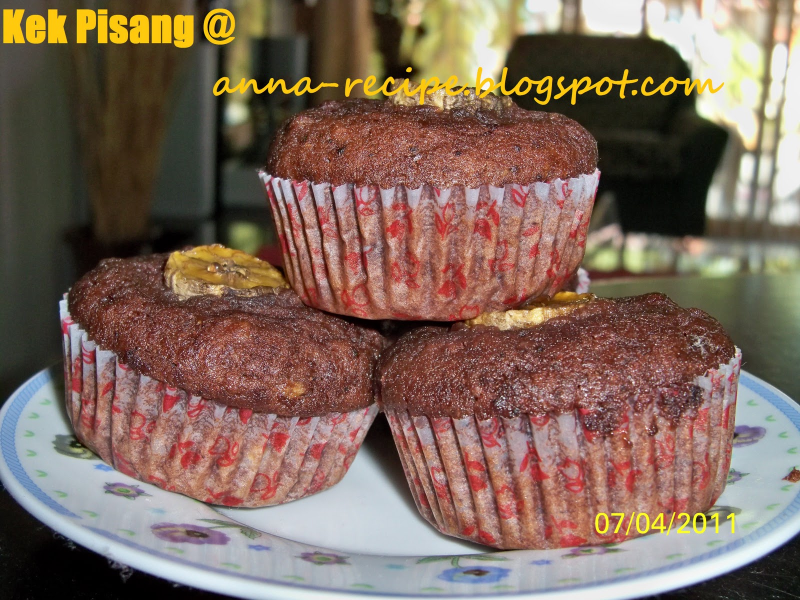 Anna Recipe: Kek Pisang Comel lote....