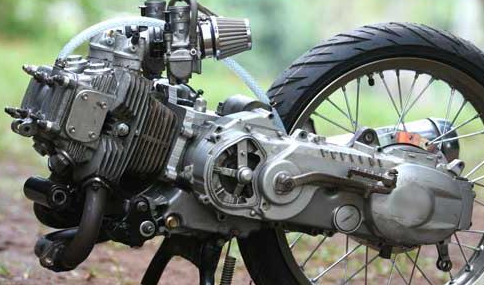 Keren Abis Mesin Motor Matic Cepat Panas