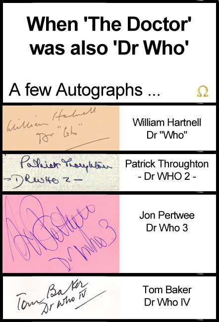 DOCTOR WHO: The Omega Pages: Dr. Who ...