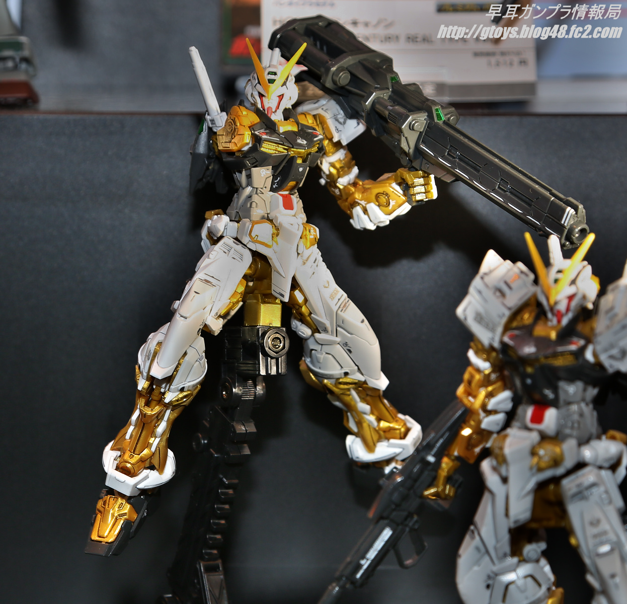 GUNDAM GUY: P-Bandai Exclusive: RG 1/144 Gundam Astray Gold Frame - On ...