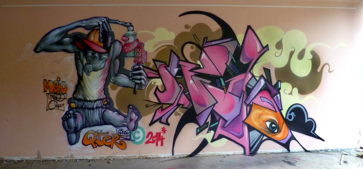 Meio Graffix: Graffitis