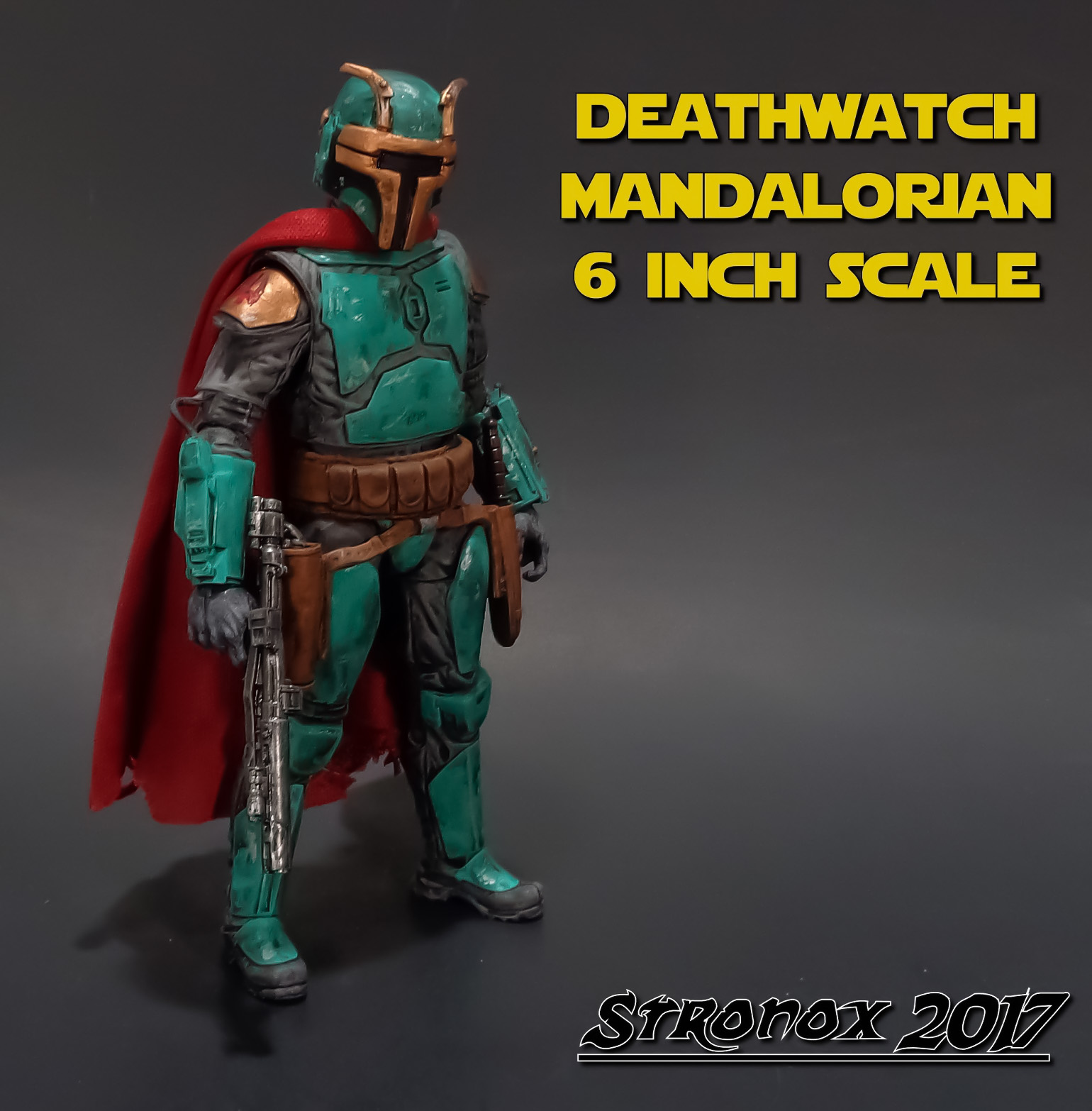 Stronox Custom Figures: Star Wars: Deathwatch Mandalorian
