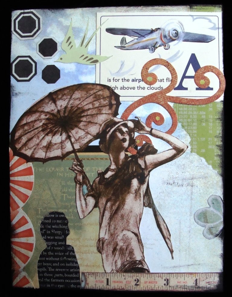 Art & Designs By Nicole Eccles: Altered Art/ Mix Media Collage