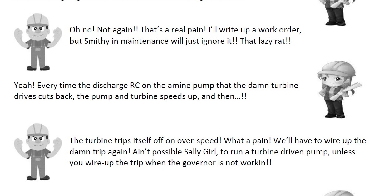 Ask Norm Lieberman: Refinery Safety - Wiring Up Steam Turbine Over ...