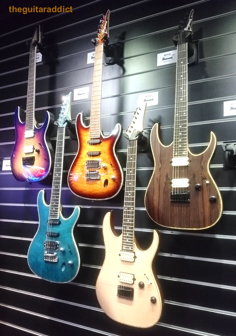theGUITARaddict: Ibanez 2018 @ Swee Lee