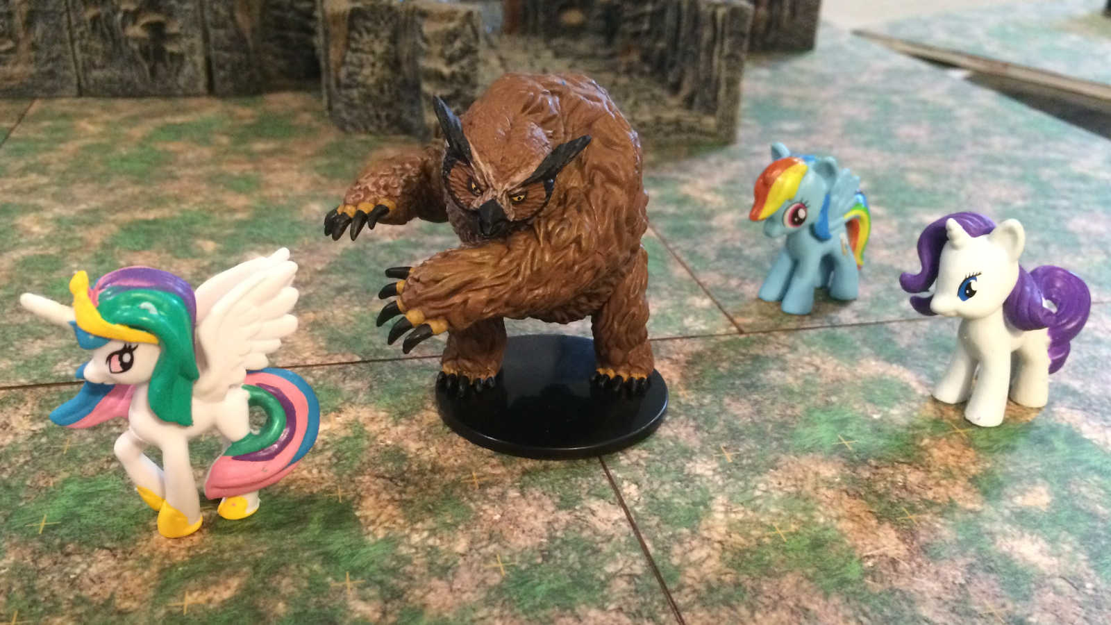 Raging Owlbear: RPGs for Kids: My Little Pony miniatures
