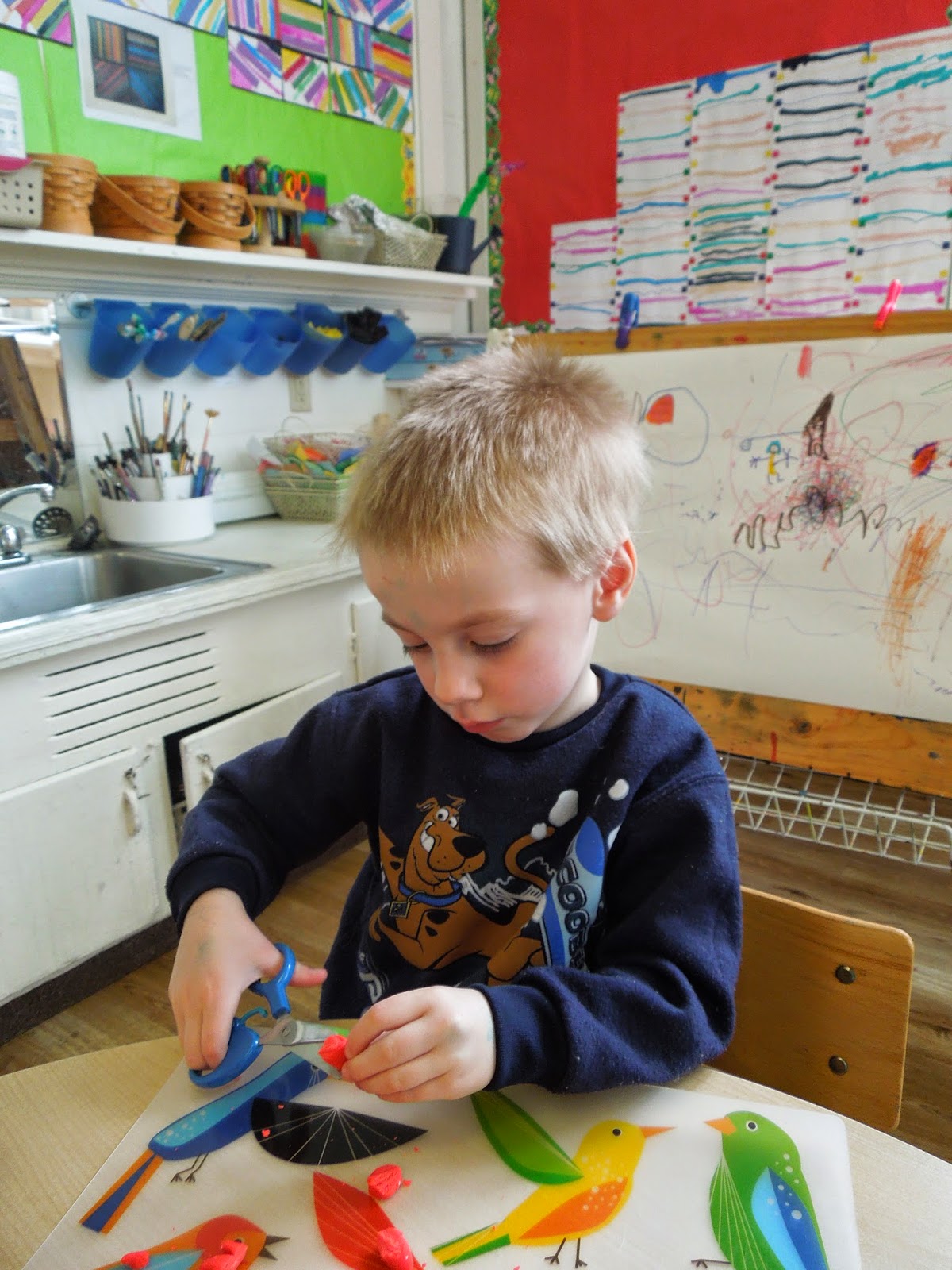 L'Ecole Française du Maine: Apprentissage du découpage en PS