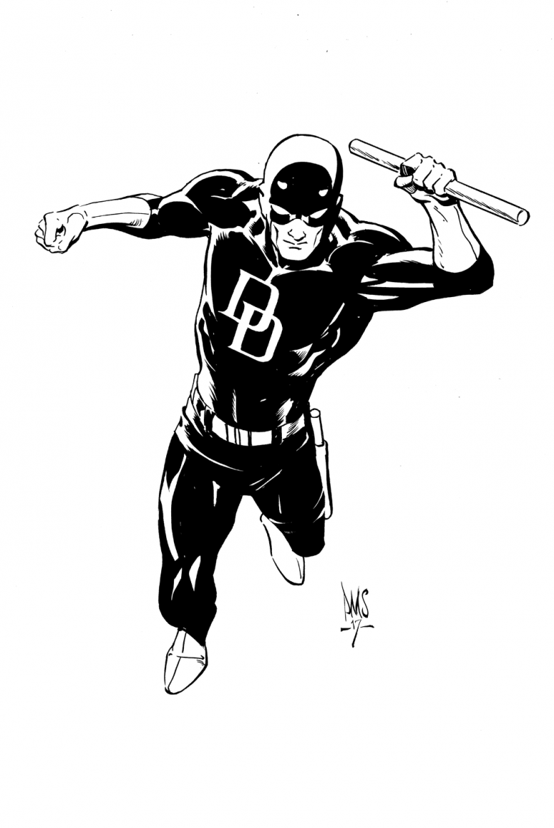 Marvel Comics of the 1980s: Daredevil by Paul Smith