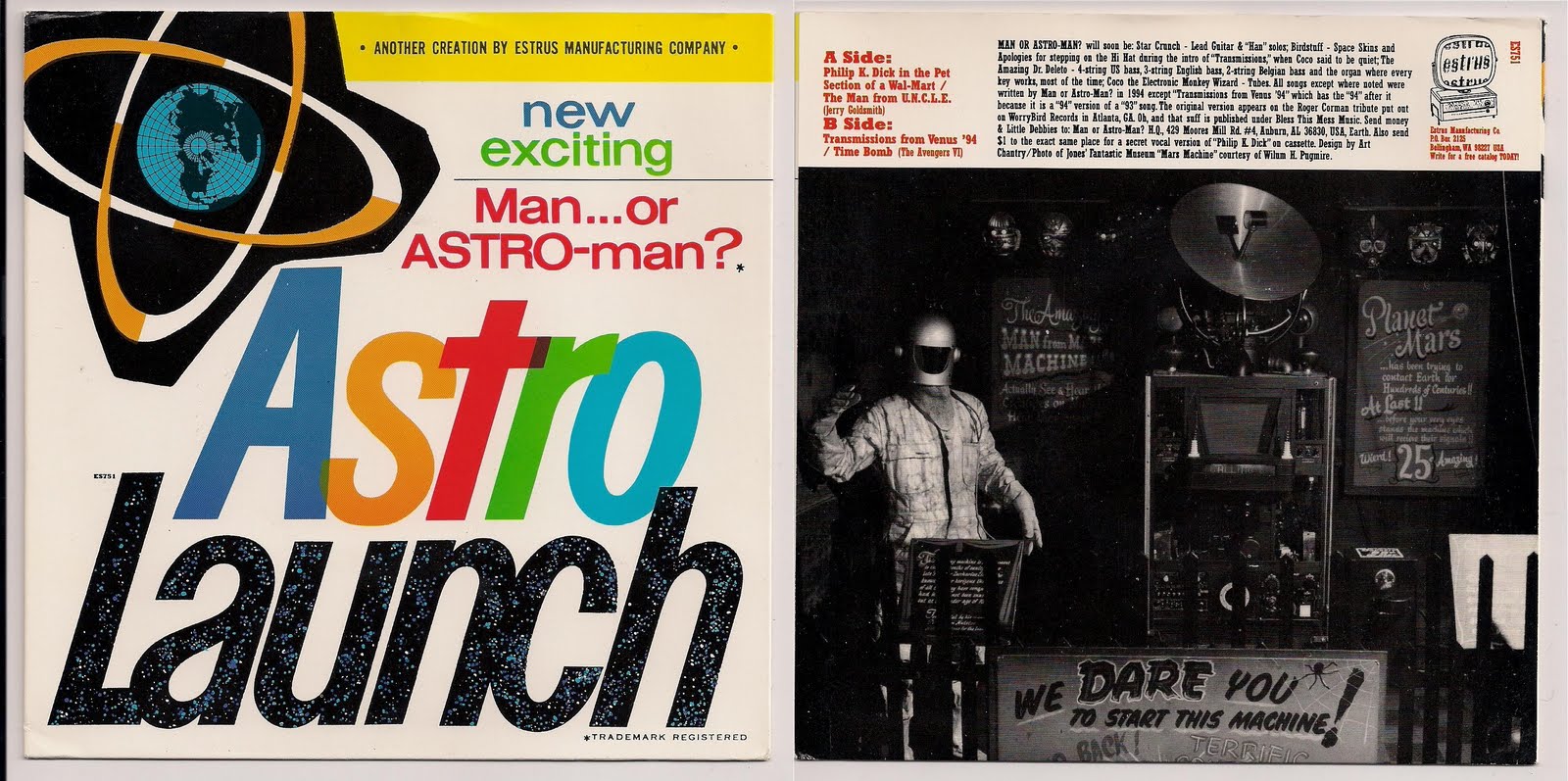 Astro-Man ad nauseam: Astro Launch