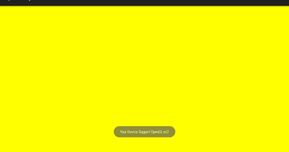 Opengl Projects How To Check If Android Device Supports Opengl Es 20
