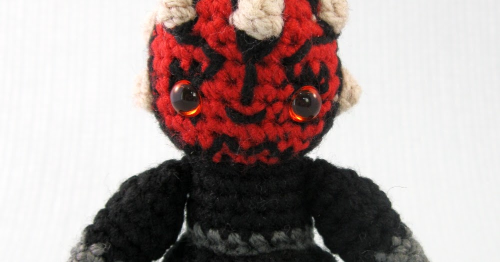 LucyRavenscar - Crochet Creatures: Darth Maul Amigurumi Pattern