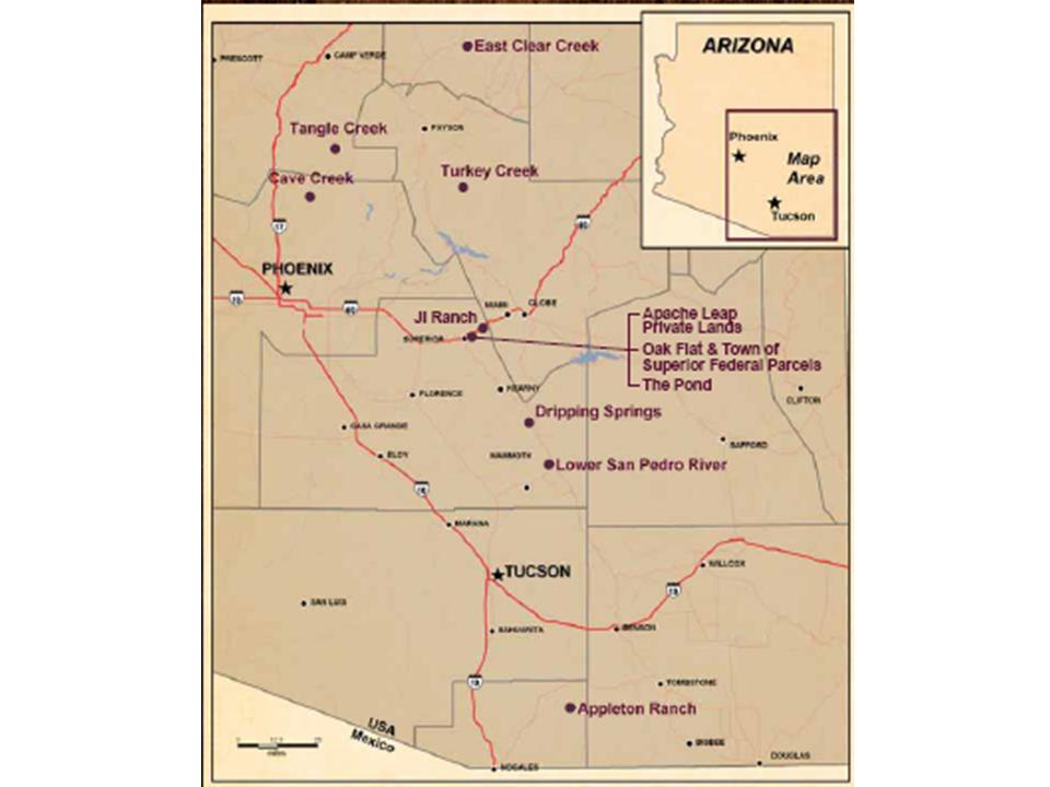 Arizona Geology: Resolution Copper land exchange passed in House Committee