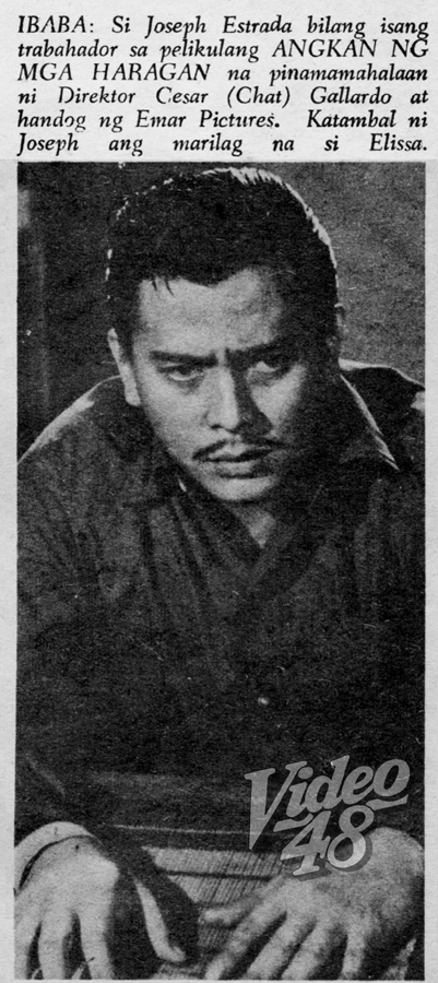 Video 48: THE SIXTIES # 1033: JOSEPH ESTRADA, ALONA ALEGRE, ELISSA ...