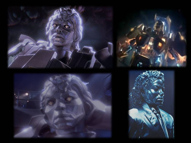 As miniaturas do robô, do canhão e da nave de Moonwalker - MJFans BR - Michael Jackson Fans