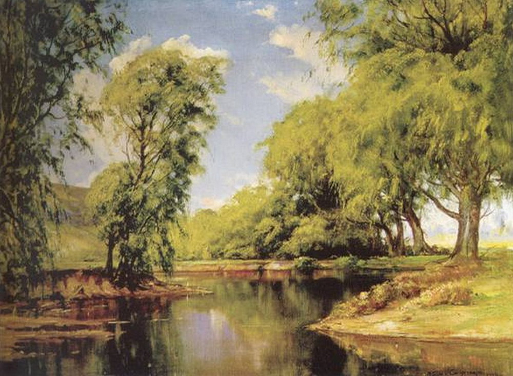 El arte es su máxima expresión : Pintor Cuadros de Paisajes Colombianos ...