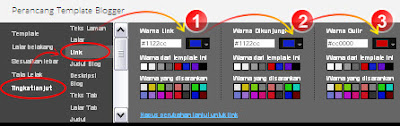 Merubah Warna Link pada Blogger | Belajar CorelDRAW