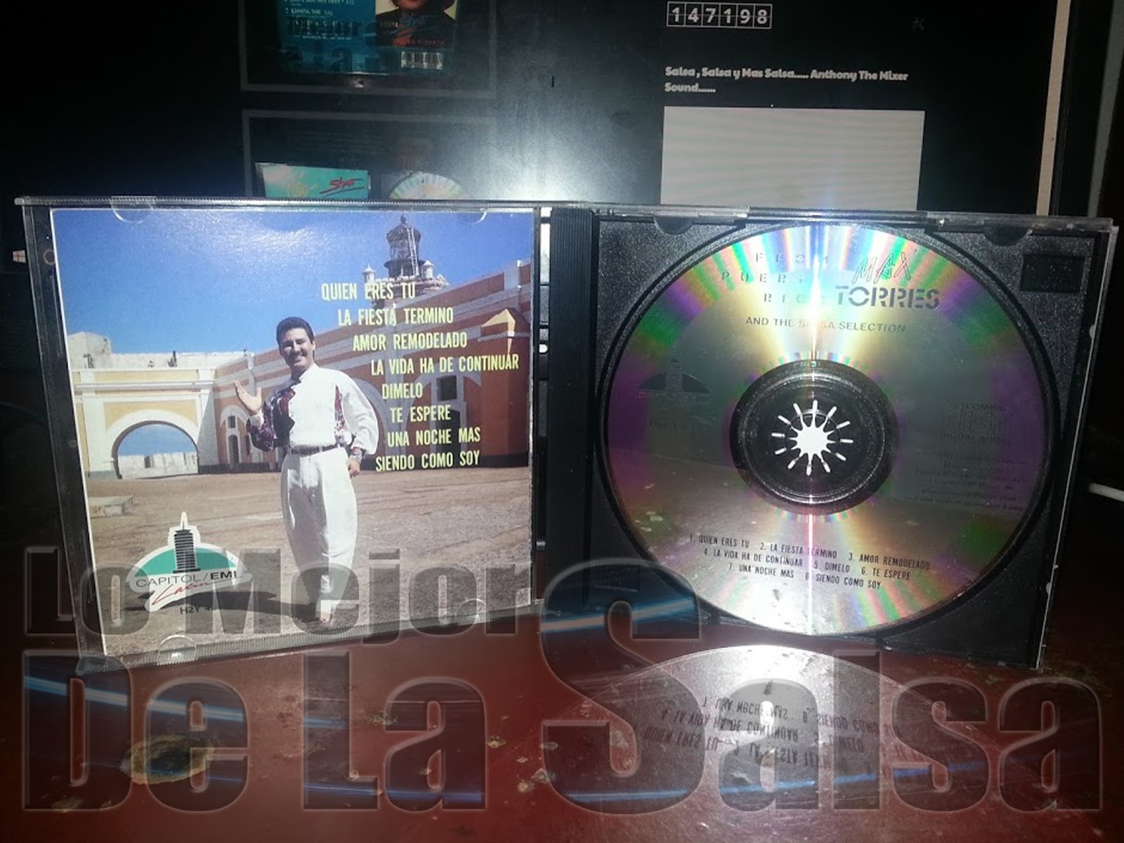 Lo Mejor de La salsa: Max Torres - From Puerto Rico - 1991