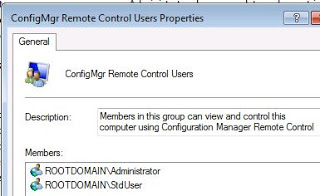 Remote Control in SCCM | Information technology and notes about it.