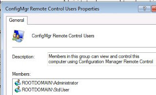 Remote Control in SCCM | Information technology and notes about it.