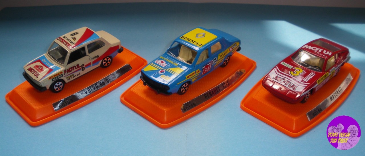 Toys from the Past: #50 GUILOY – MATRA SIMCA (Ref. 60152), RENAULT 12-S ...