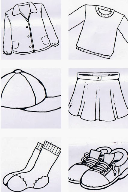 EDUCA-RECURSOS Educación Infantil: Fichas de la ropa