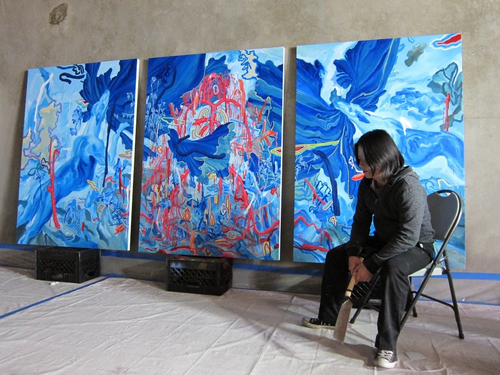 The Best Part - A Daily Art and Design Blog: James Jean Studio Visit