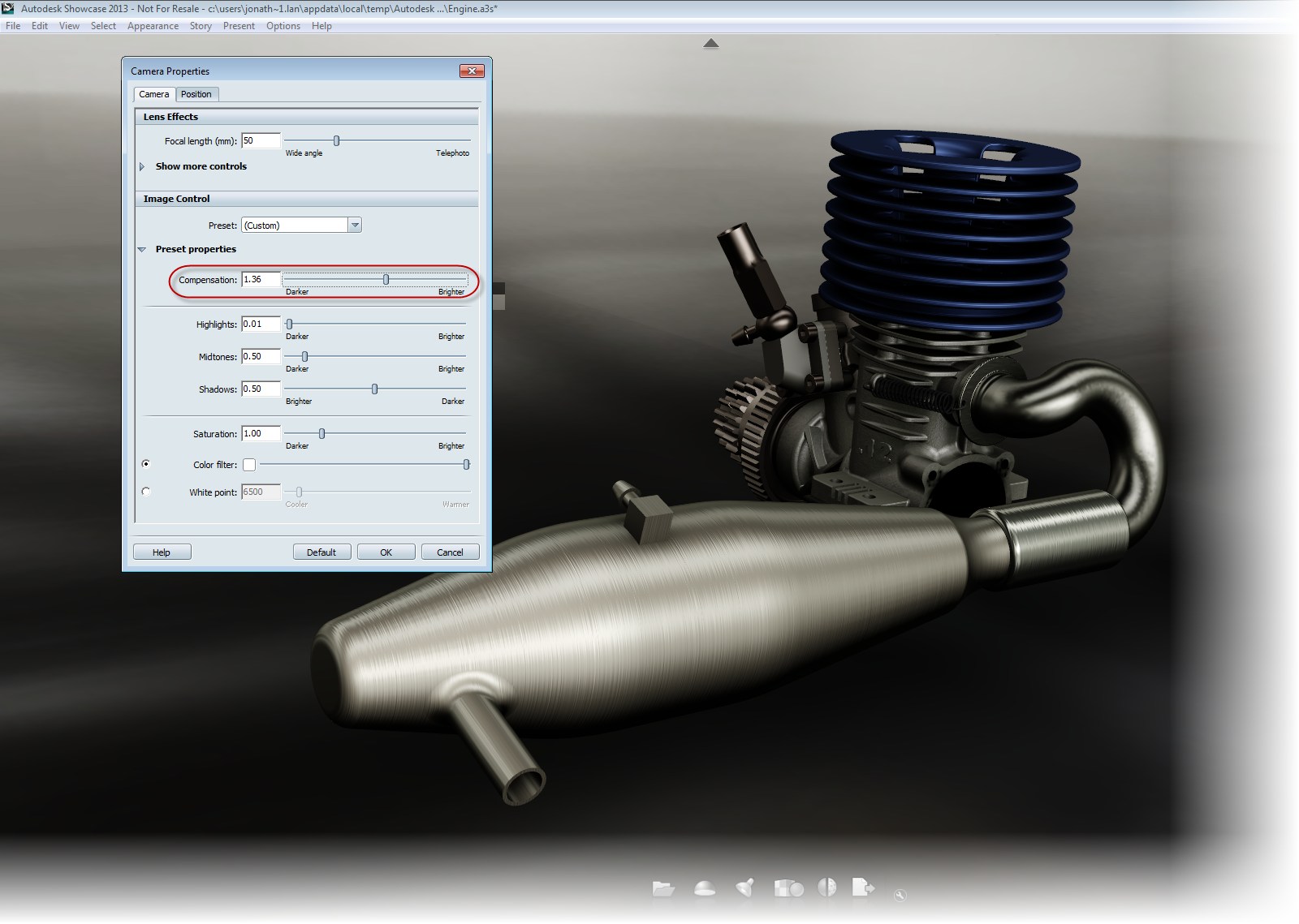 Autodesk Showcase Engine