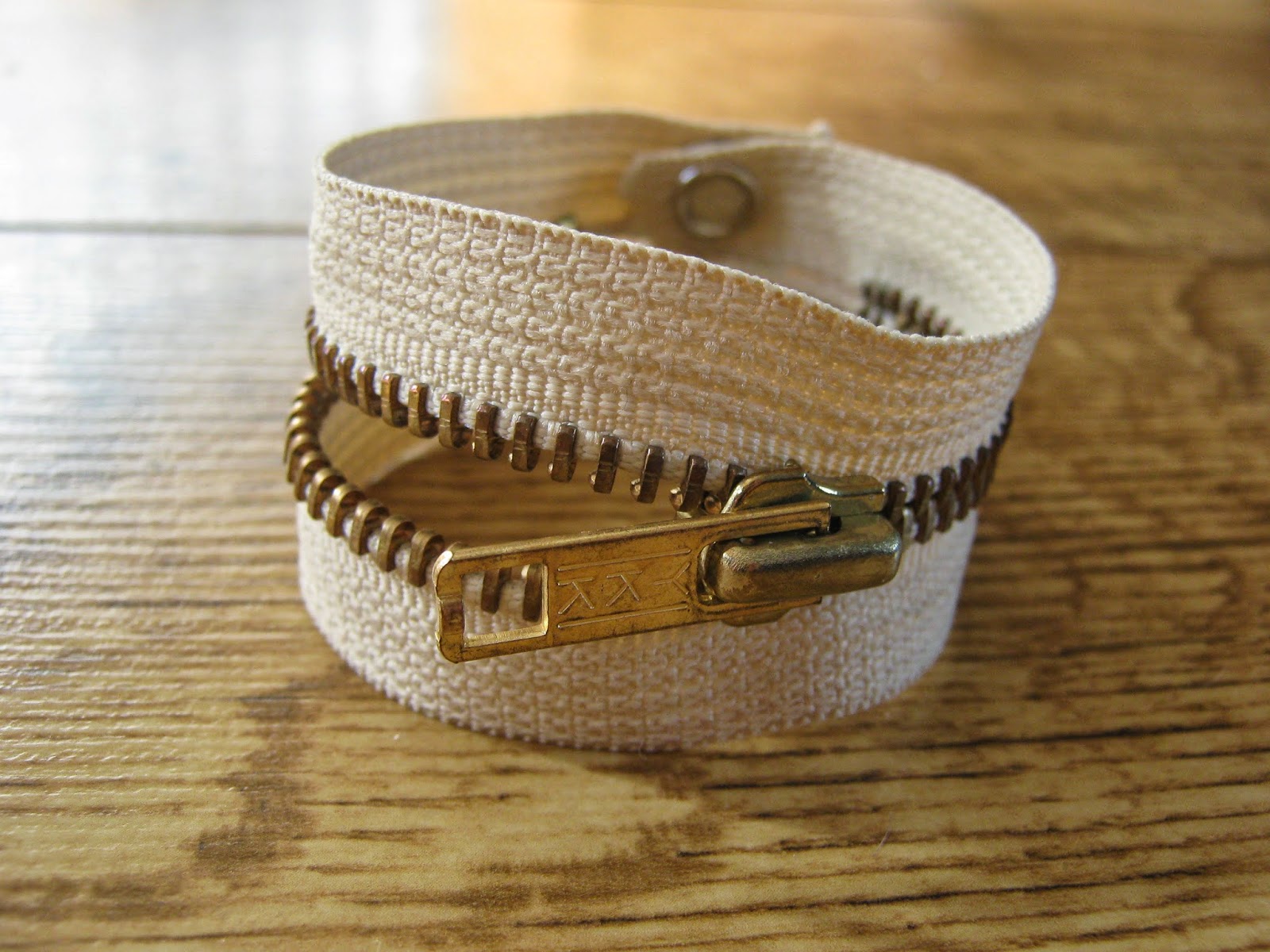 DIY Zip Cuff - Mark Two | Awake + Make | A Blog for Creative Living