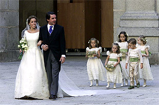 Red Carpet Wedding: Ana Aznar and Alejandro Agag - Red Carpet Wedding