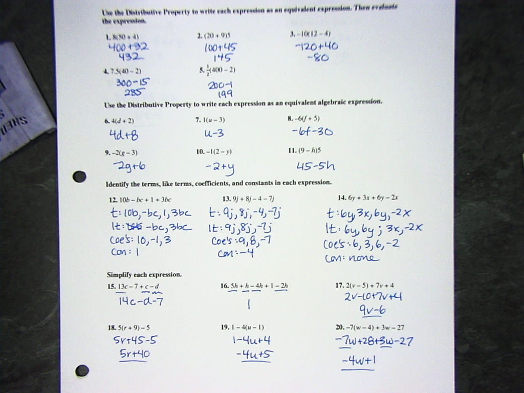 Math 7 Accelerated with Mrs. VanDyke: February 2018
