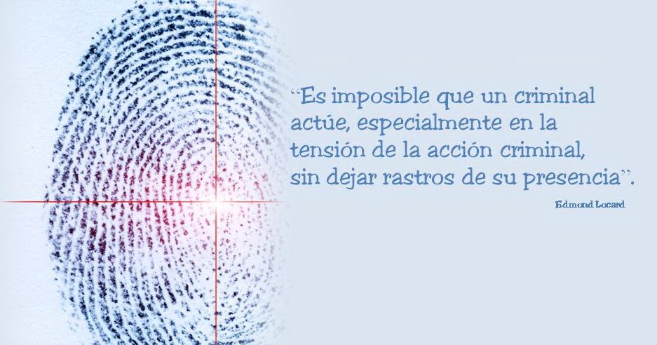 #grafocita: Edmond Locard: El principio de intercambio