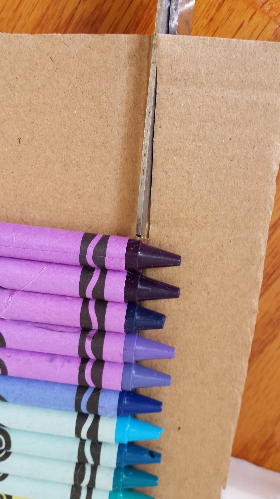 ~ The Frugal D.I.Y. Mom ~: Try It Tuesday - DIY Crayon Art Tutorial - Fun!