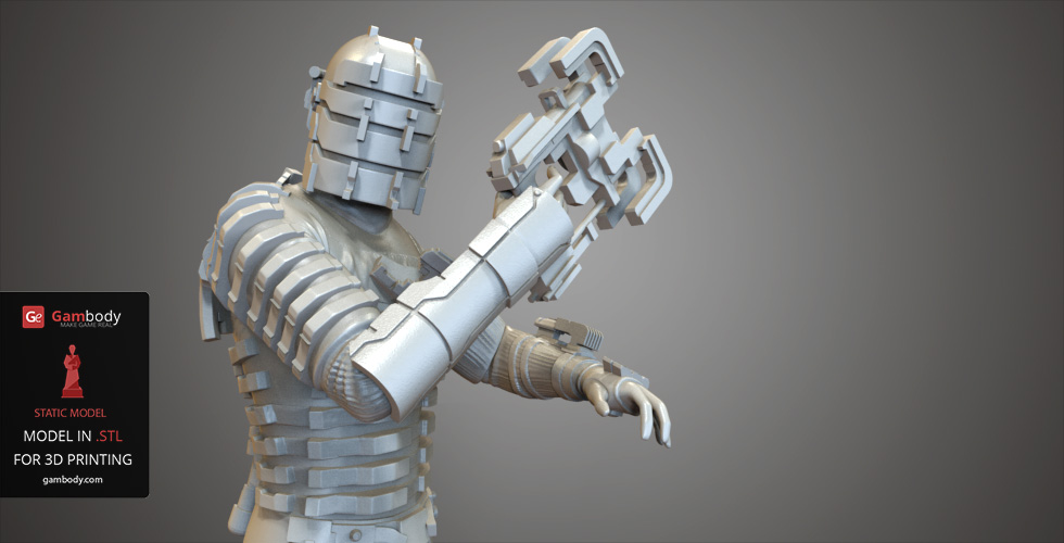 Dead Space-Isaac Clarke 3D Model | Static Figure | 3D Printing Designs