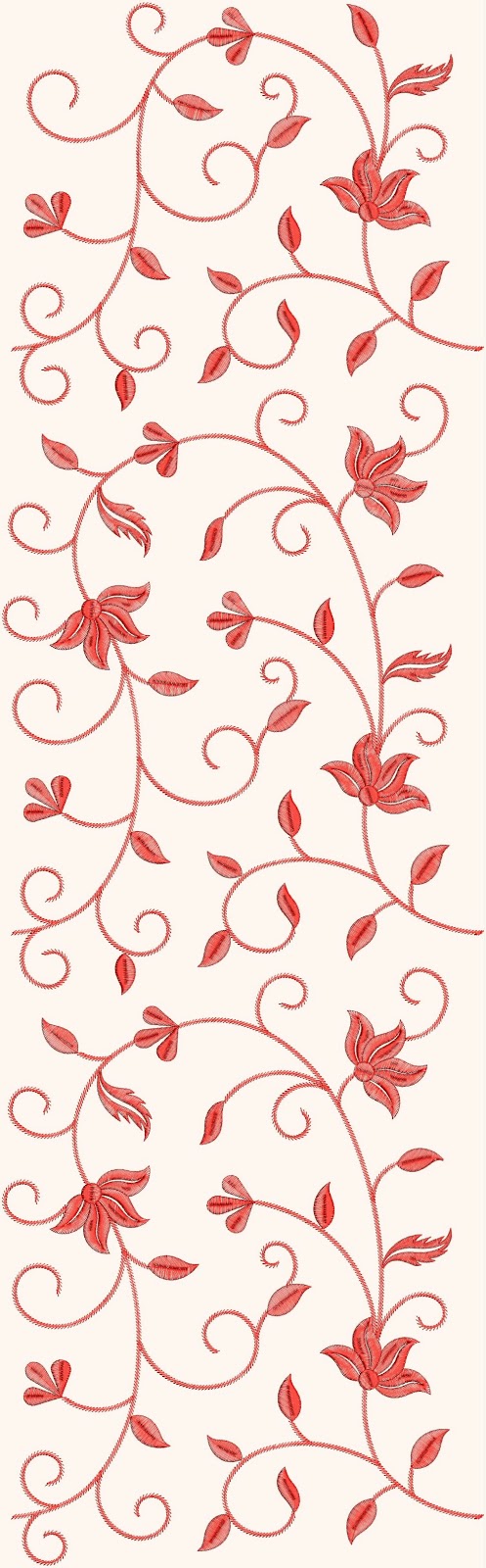 Embdesigntube: Fully Jaal All Over Embroidery Design