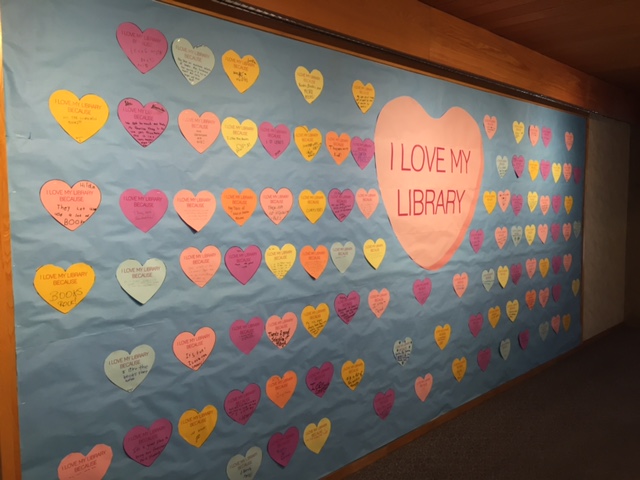 Abby the Librarian: I Love My Library Display