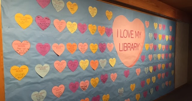Abby the Librarian: I Love My Library Display