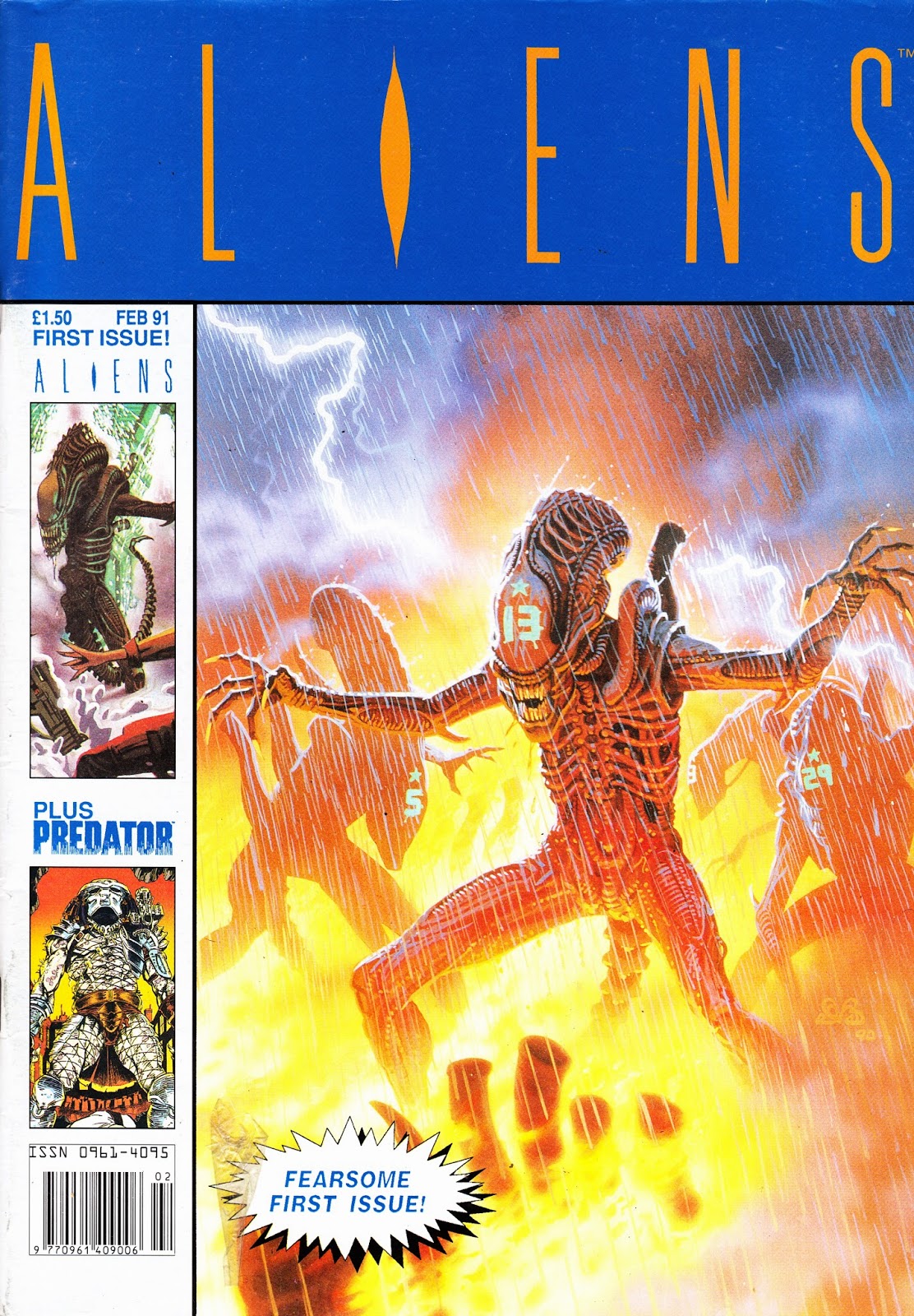 STARLOGGED - GEEK MEDIA AGAIN: 1991: ALIENS Issue 1 (Trident)
