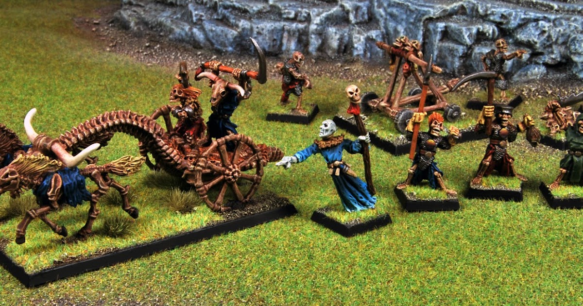 Realms of Miniatures: Citadel - MD8 Skeleton War Machines