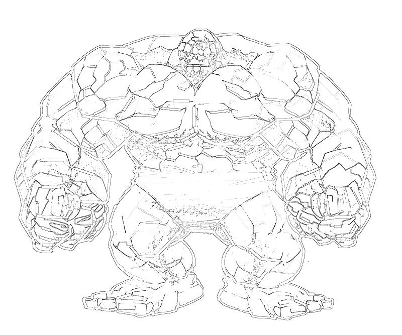 Fantastic 4 Thing Cartoon | Mario