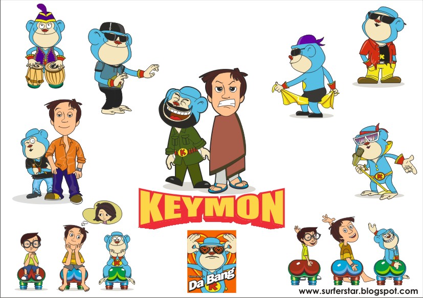 Surfer of the stars: Keymon Ache - (Nickelodeon) Character Arts