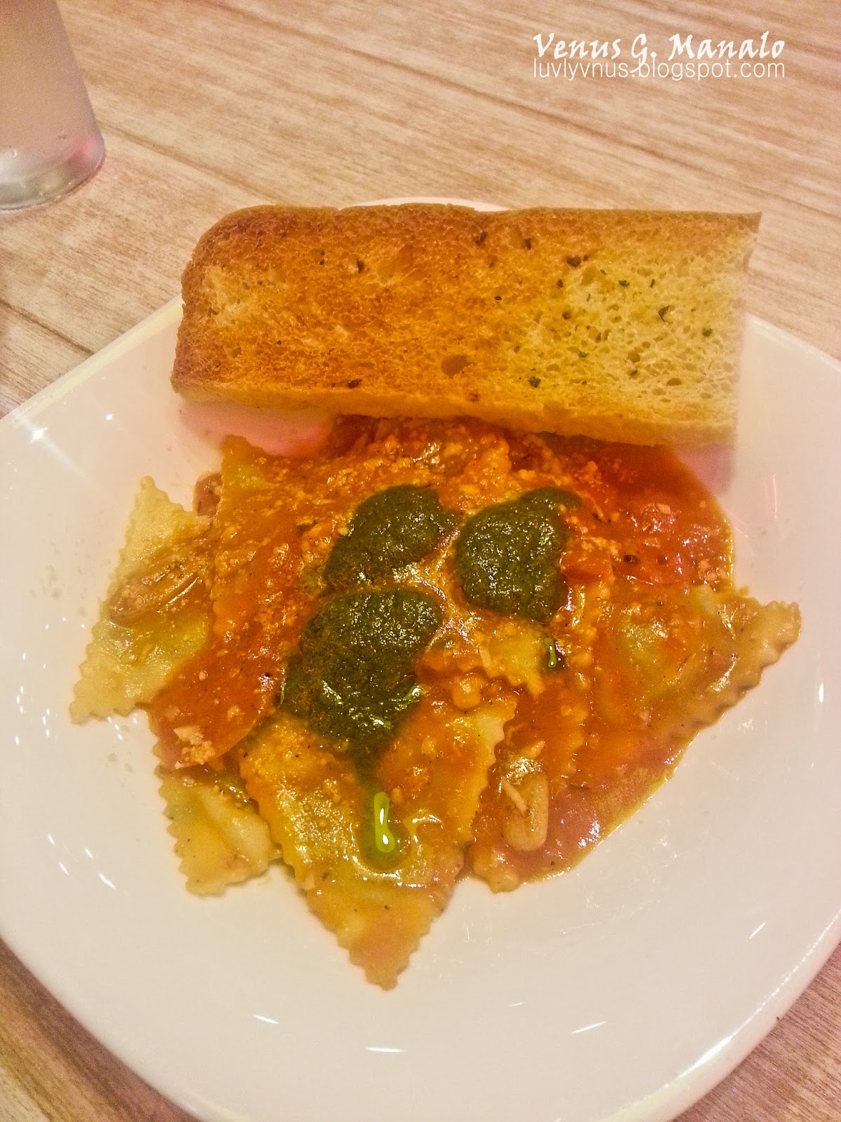 Fresh Pasta and Brick Oven Pizza at Bistro Ravioli, MOA | My Wanderland