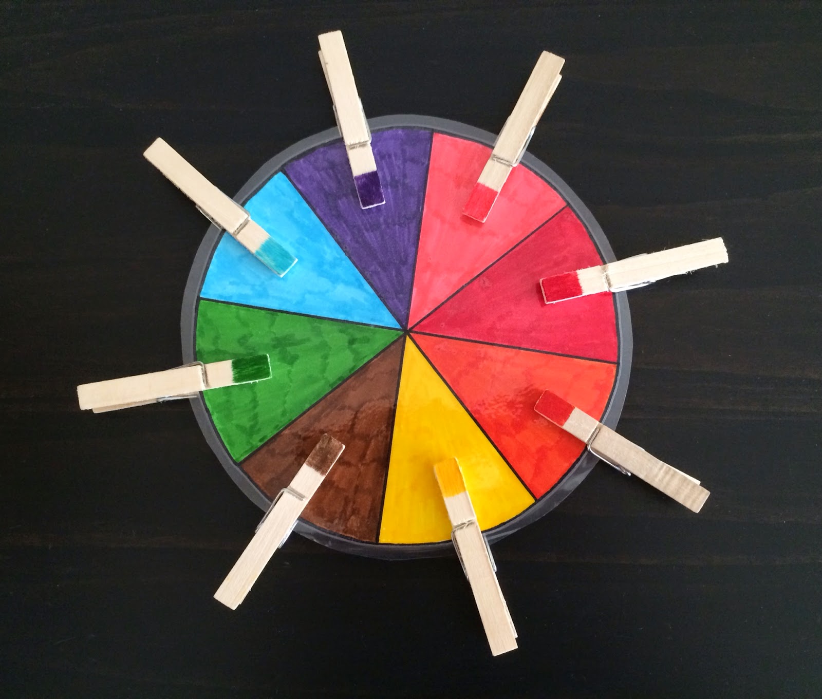 Wugs and Dooey: Colour Matching Wheel