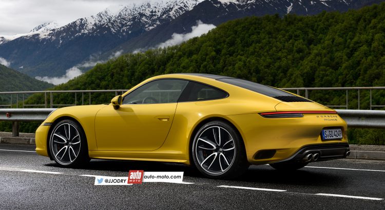 Diario Automotor: PORSCHE 911 (992) visto por primera vez