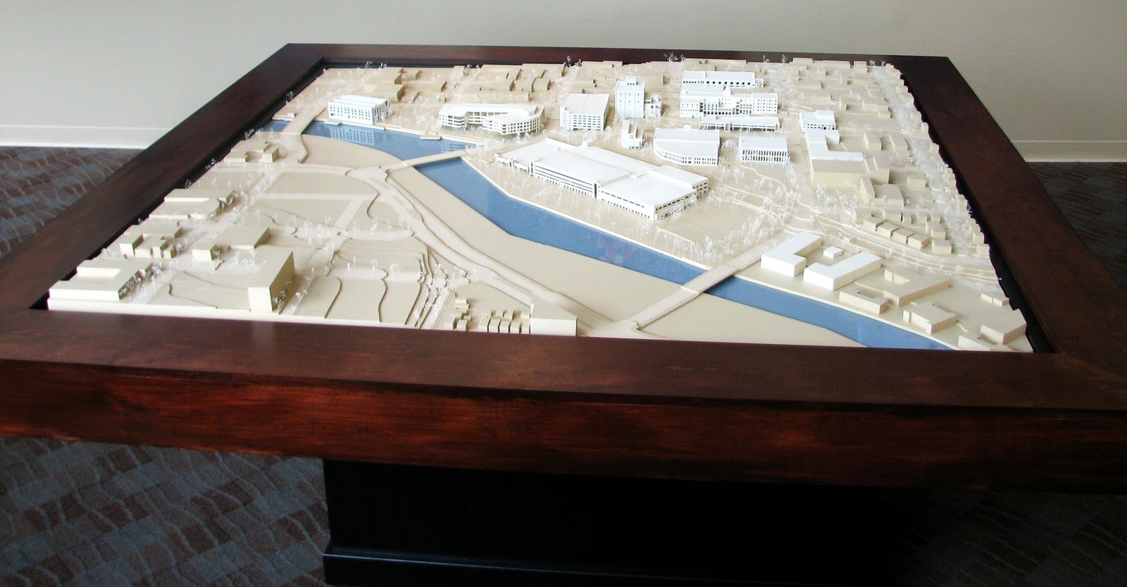 masanz larson. design: Schlitz Park Site Model