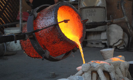 Teknologi Manufaktur: Proses Pengecoran Logam (Metal Casting)