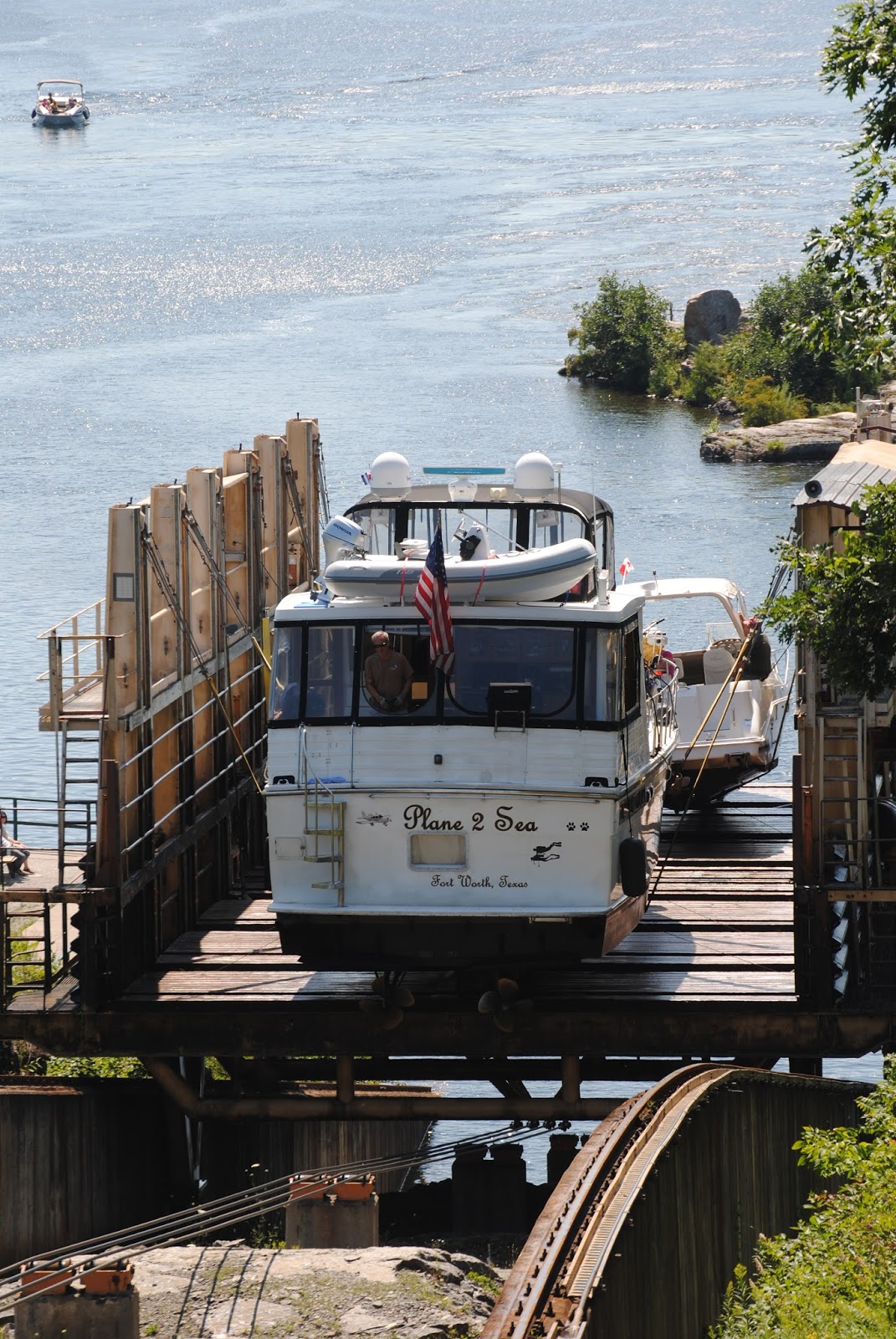 Our Adventures: Historic Big Chute Marine Railway - Lock 44