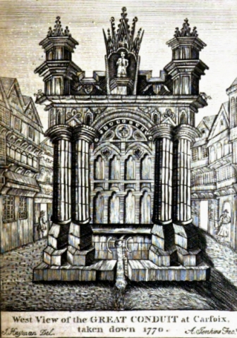 Demolition Exeter: The Great Conduit, High Street